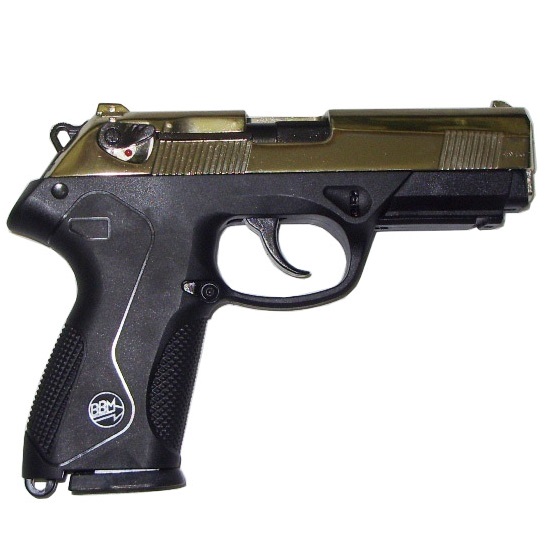 Bruni p4 nickel - pistola a salve calibro 8mm - arma da segnalazione ...