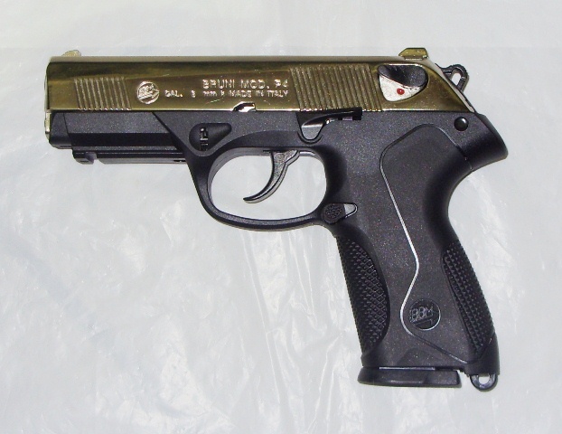 Bruni p4 nickel - pistola a salve calibro 8mm - arma da segnalazione ...